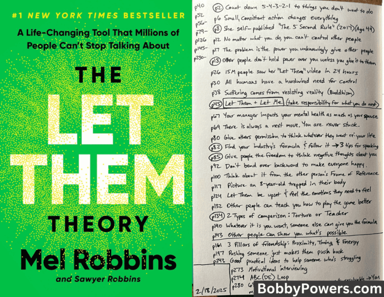 Book Summary: "The Let Them Theory" - BobbyPowers.com